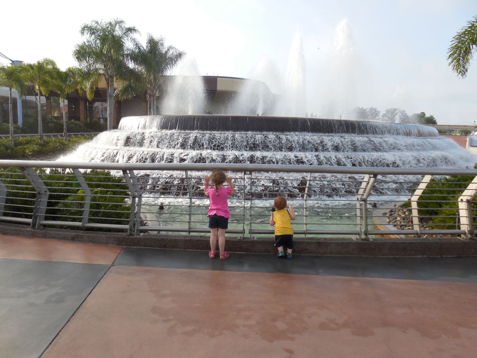 Exploring EPCOT with Toddlers