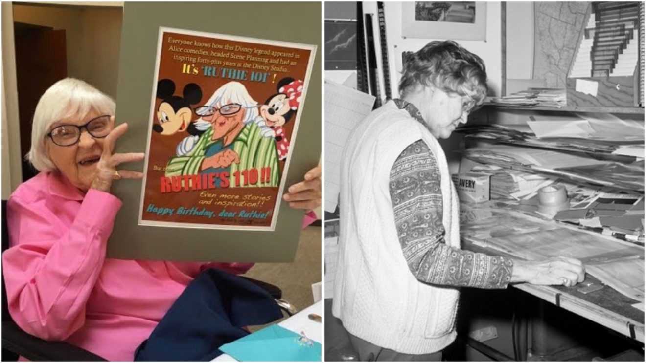 Disney Legend And Animator Ruthie Tompson Celebrates Her 110th Birthday!