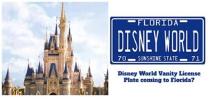 Are Walt Disney World Licence Plates Coming to Florida?