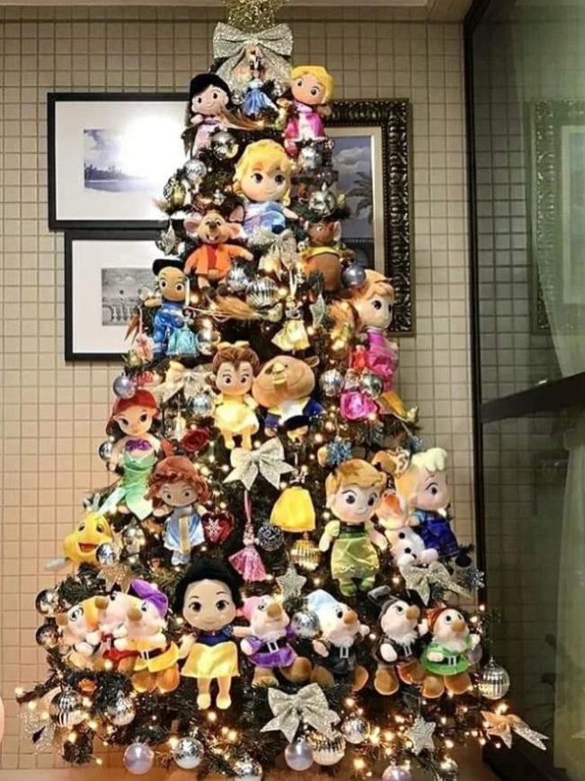 Celebrate the Holidays with a Disney Themed Christmas Trees