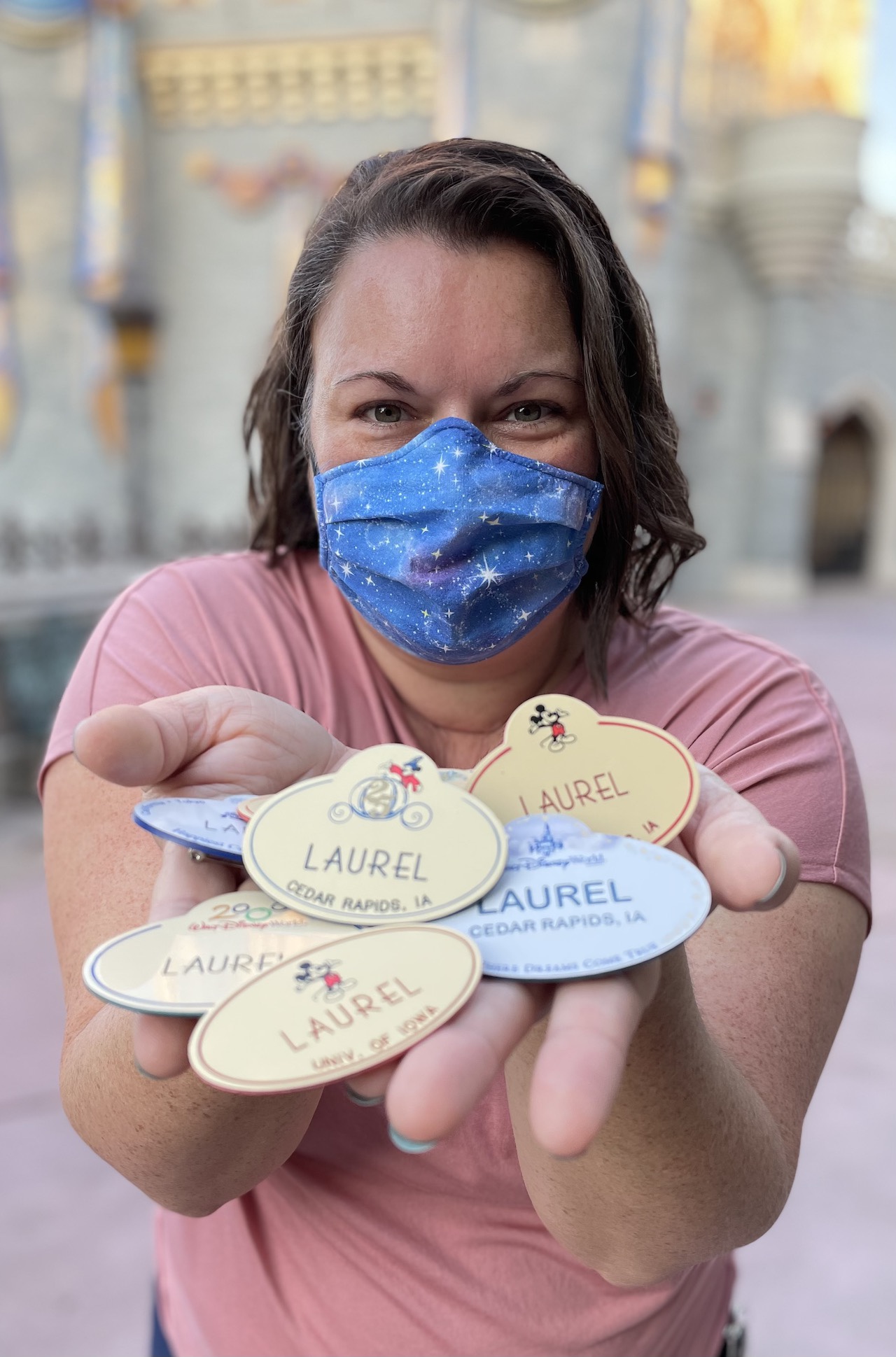 New Cast Member Nametag In Honor Of Disney World 50th Anniversary!