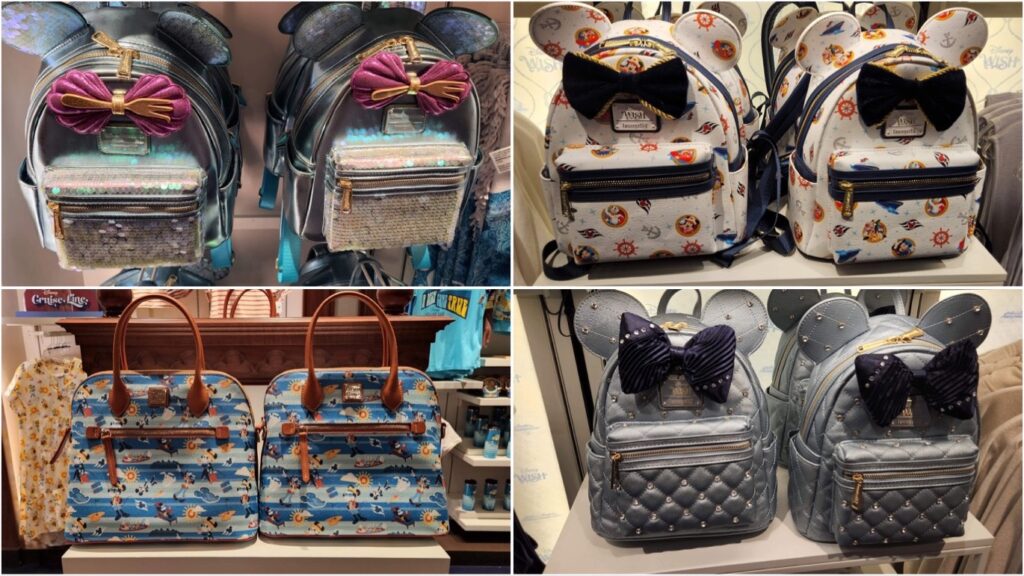 All The New Disney Backpacks And Bags Available On The Disney Wish!
