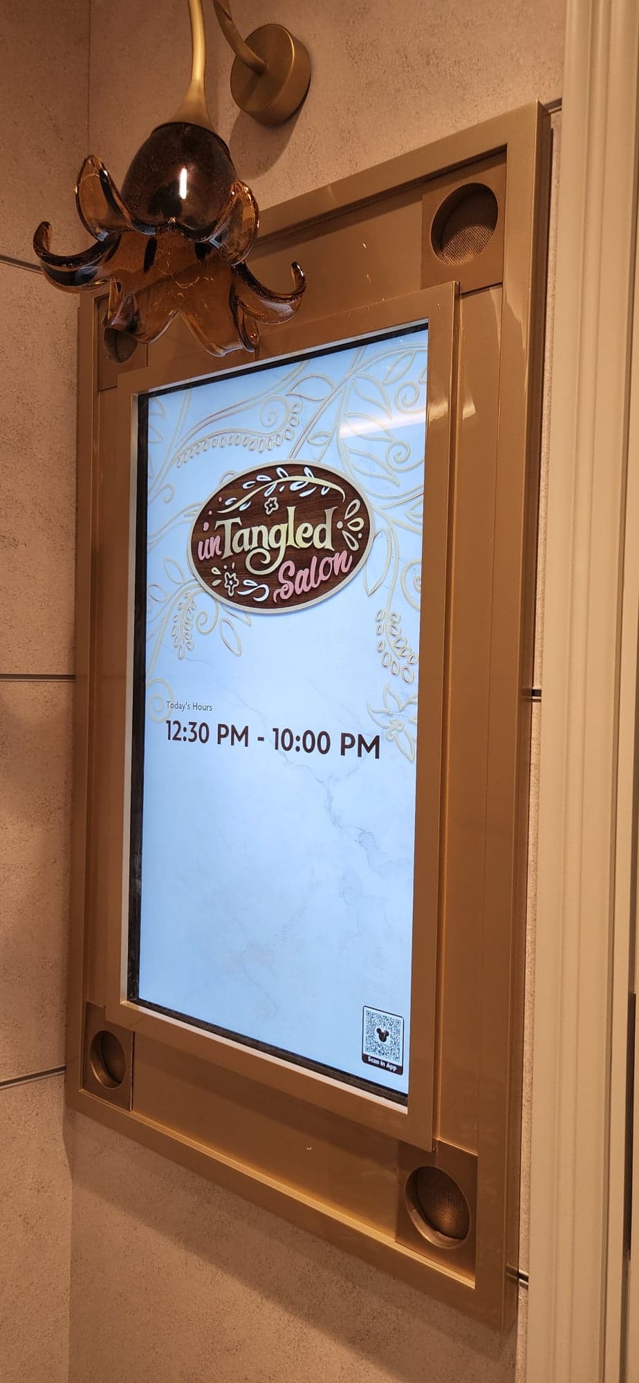 The Disney Wish has an Untangled Salon you'll want to visit