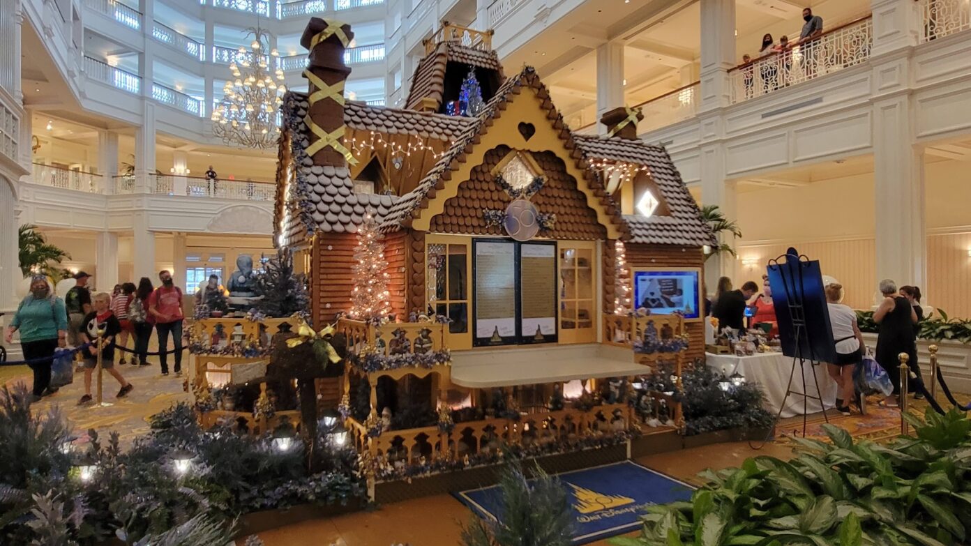 Where to see Gingerbread Houses at Walt Disney World
