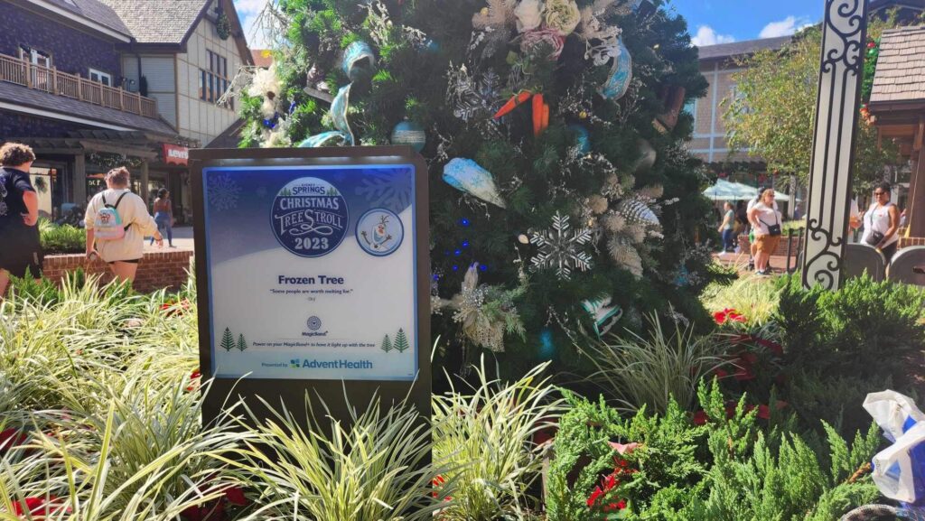 Christmas Tree Stroll Returns to Disney Springs For 2023!