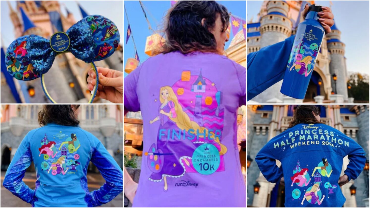 First Look at New Merchandise for the 2024 Princess Half Marathon Weekend!