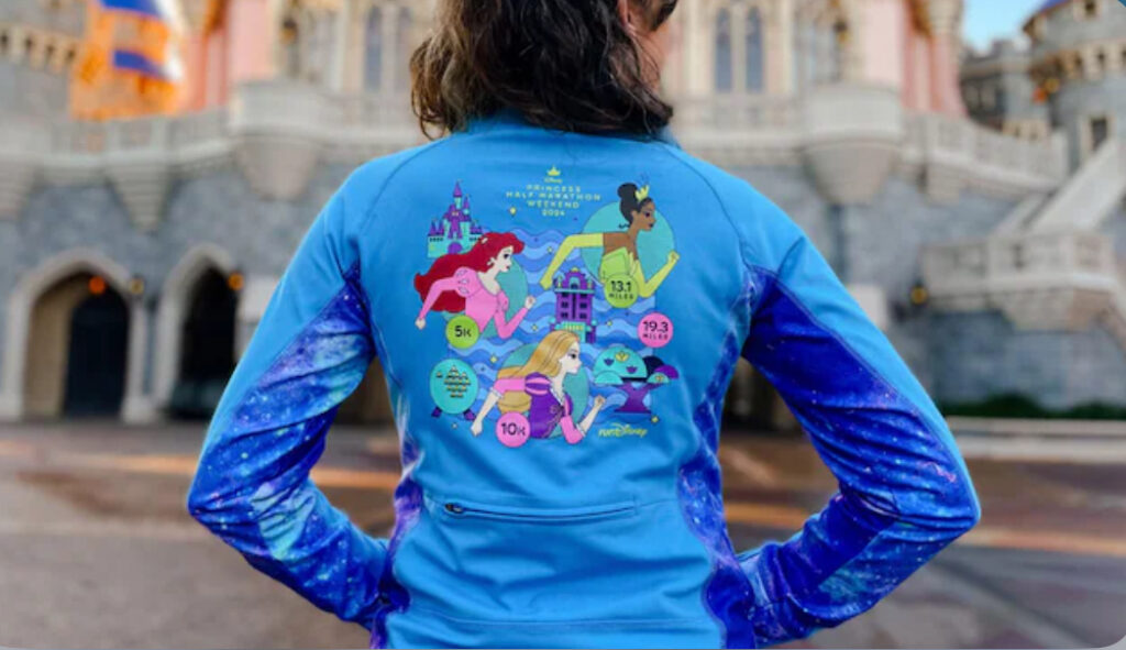 First Look at New Merchandise for the 2024 Princess Half Marathon Weekend!