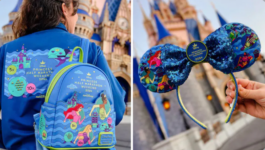 First Look at New Merchandise for the 2024 Princess Half Marathon Weekend!