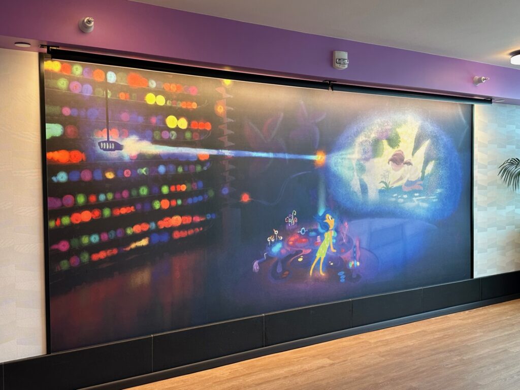 Pixar Place Floors Themed to Different Pixar Films