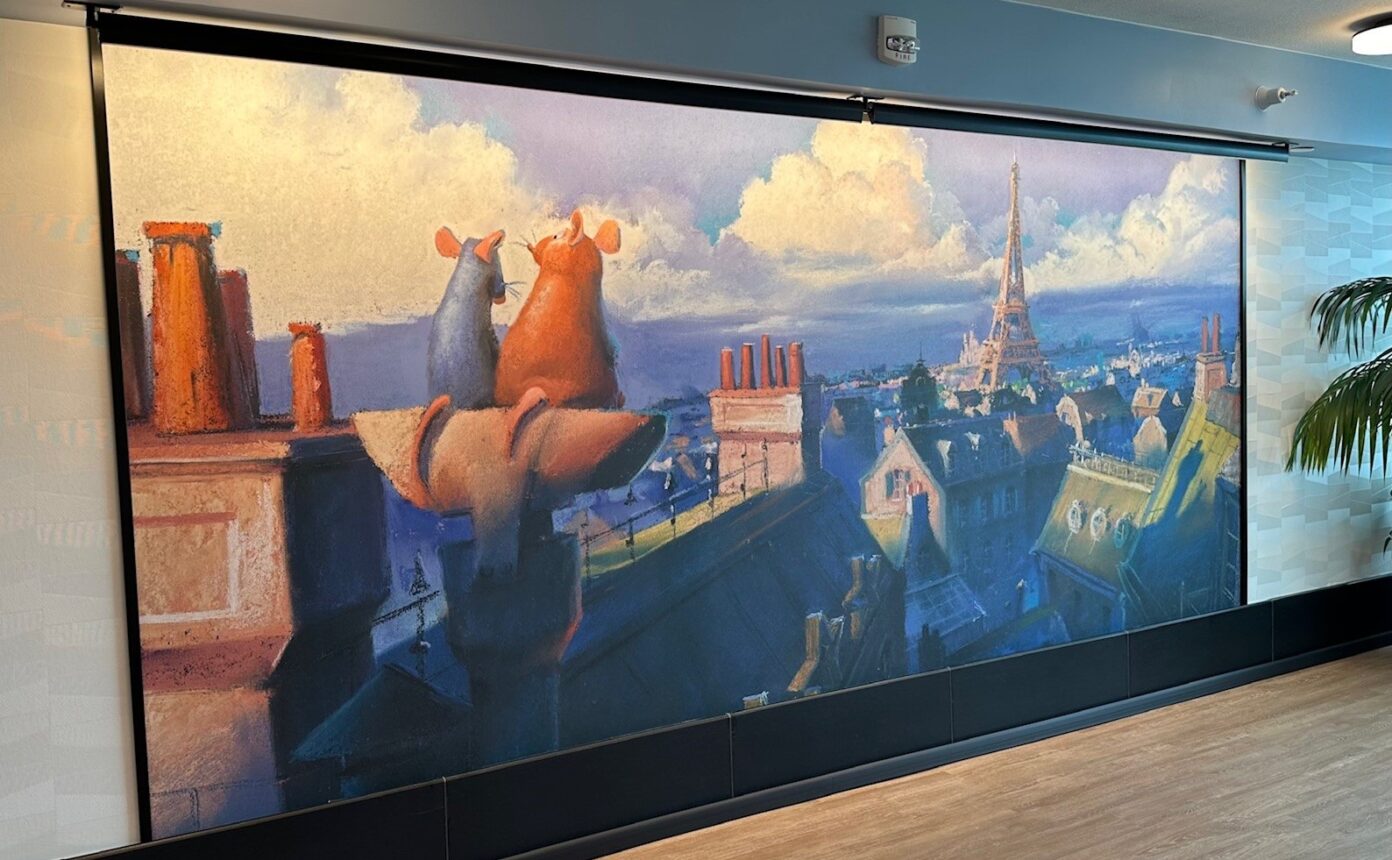 Pixar Place Floors Themed to Different Pixar Films