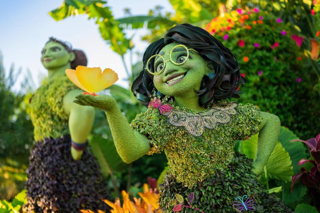 Disney Topiaries: Where Bushes Bloom into Beloved Characters!