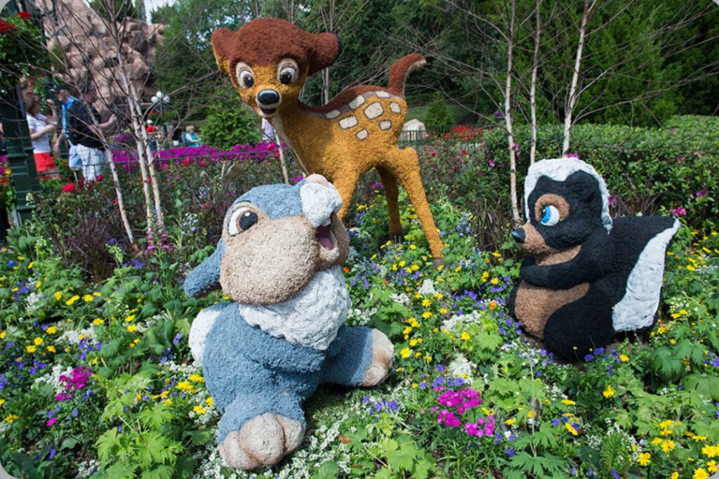 Disney Topiaries: Where Bushes Bloom into Beloved Characters!