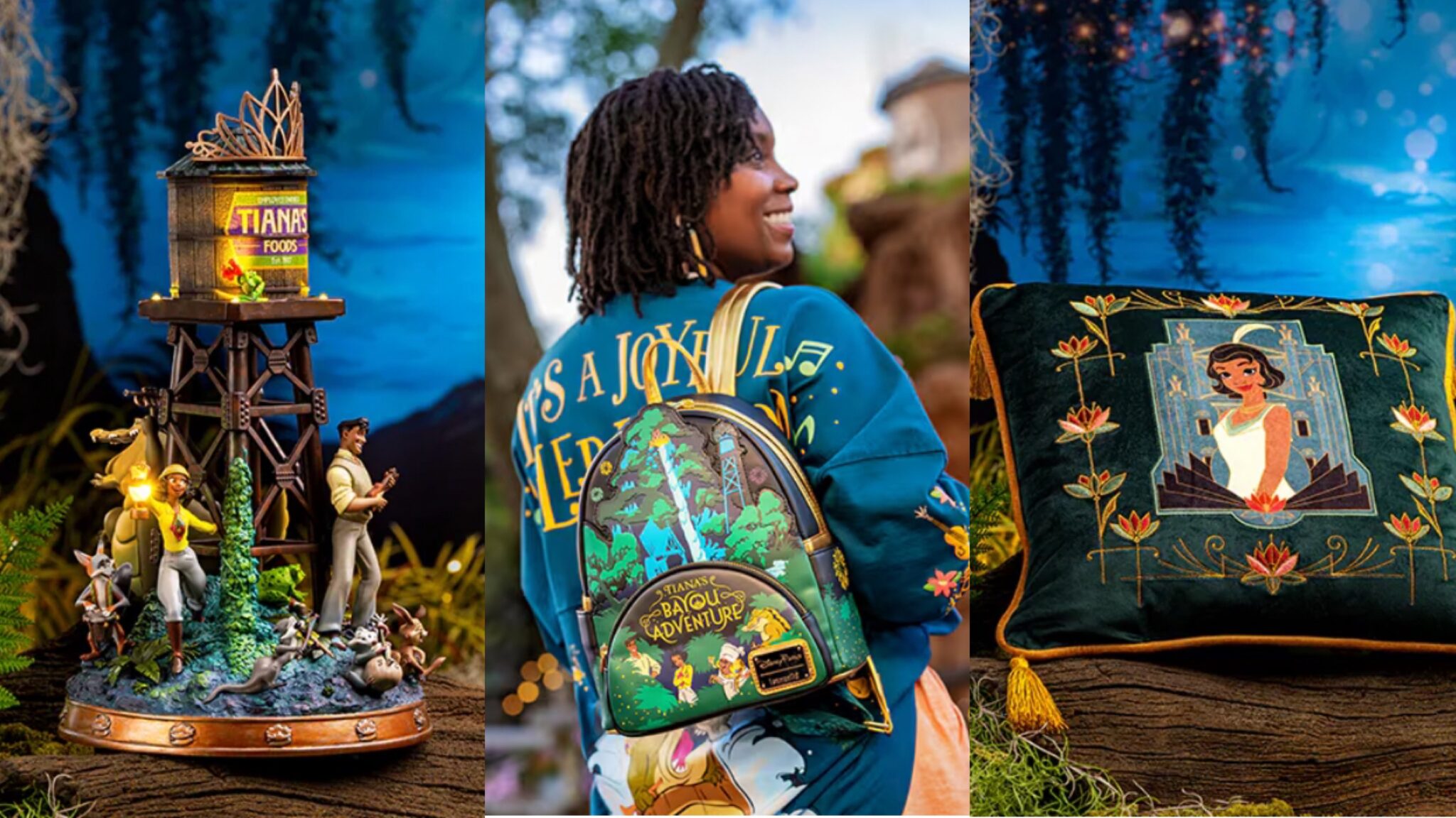 Disney Drops Exclusive Look at Tiana's Bayou Adventure Merch Coming Soon!