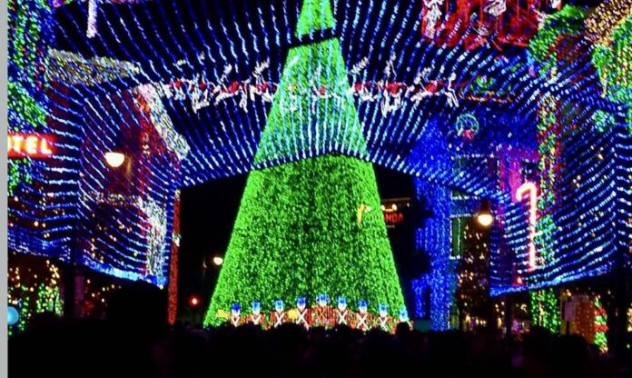 The History of The Osborne Family Spectacle of Dancing Lights
