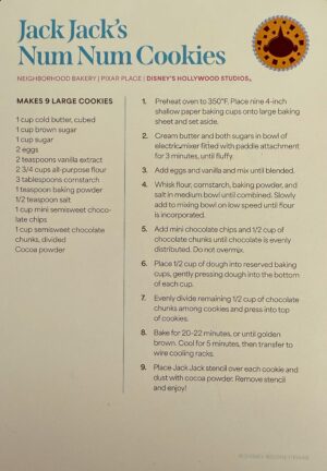 Magical Mail Alert: Jack-Jack’s Num Num Cookies Recipe!